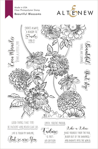 Beautiful Blossoms Stamp Set – Bumbleberry Papercrafts Ltd