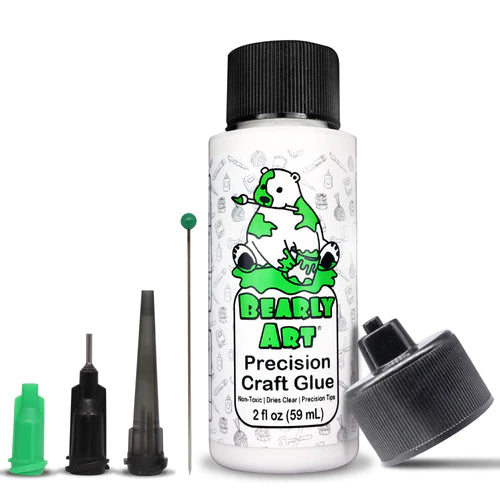 Bearly Art Precision Craft Glue - THE MINI – Bumbleberry Papercrafts Ltd
