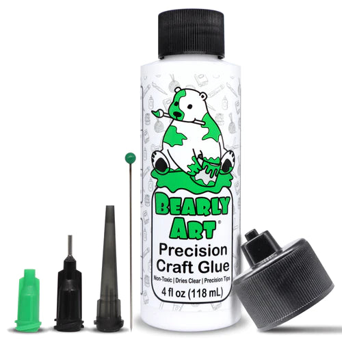 Bearly Art Precision Craft Glue - THE ORIGINAL – Bumbleberry ...