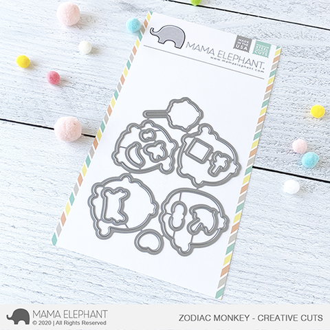 Zodiac Monkey Creative Cuts* – Bumbleberry Papercrafts Ltd