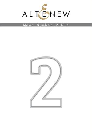 Mega Number 2 Die – Bumbleberry Papercrafts Ltd