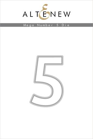 Mega Number 5 Die – Bumbleberry Papercrafts Ltd