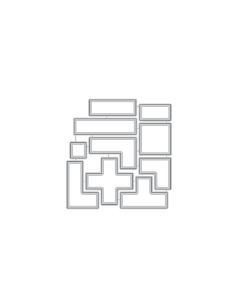 Building Blocks Die Set - RETIRING – Bumbleberry Papercrafts Ltd
