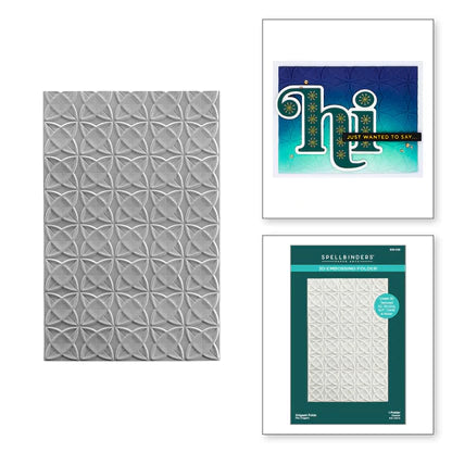 Origami Folds 3D Embossing Folder – Bumbleberry Papercrafts Ltd