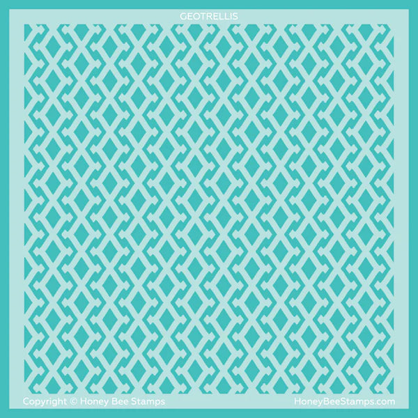 Geotrellis Background | 6x6 Stencil - RETIRING – Bumbleberry ...