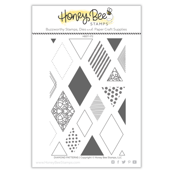 Diamond Patterns Stamp Set – Bumbleberry Papercrafts Ltd