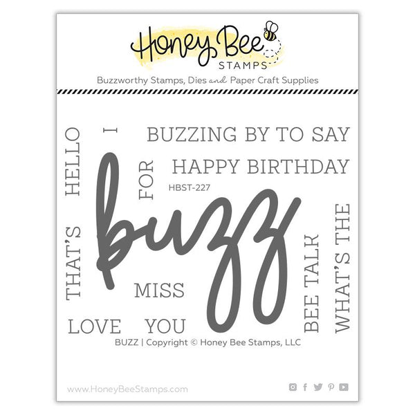 Buzz Stamp Set – Bumbleberry Papercrafts Ltd