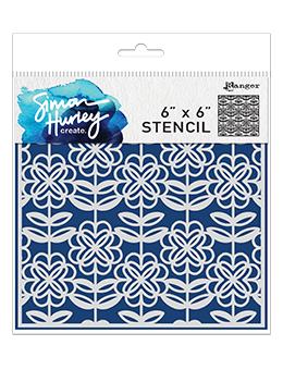 Flower Power Stencil – Bumbleberry Papercrafts Ltd