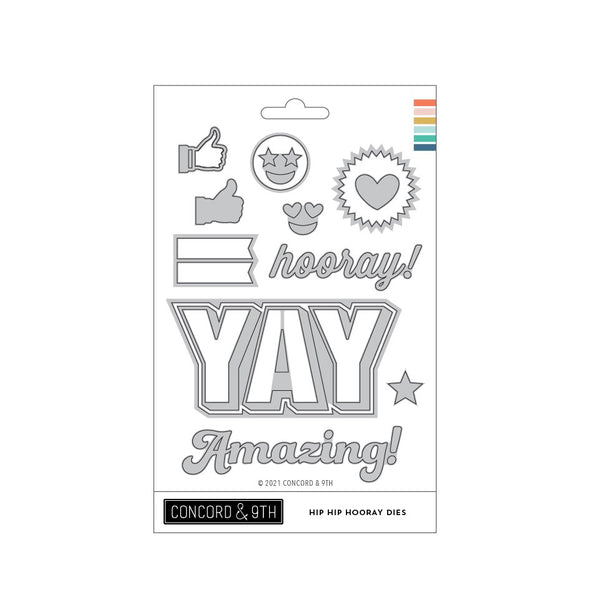 Hip Hip Hooray Dies – Bumbleberry Papercrafts Ltd