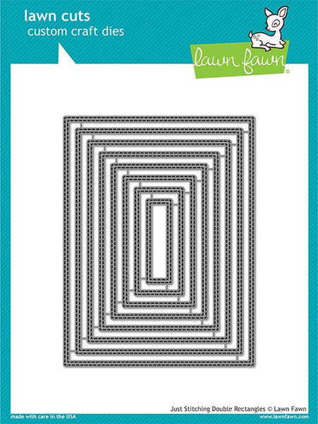 Just Stitching Double Rectangle Dies – Bumbleberry Papercrafts Ltd
