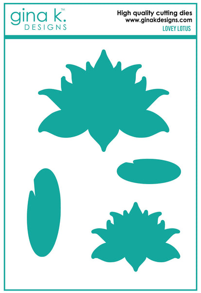 Lovely Lotus Die Set – Bumbleberry Papercrafts Ltd