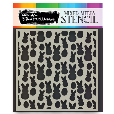 Mixed Media Stencil - Peep and Egg – Bumbleberry Papercrafts Ltd