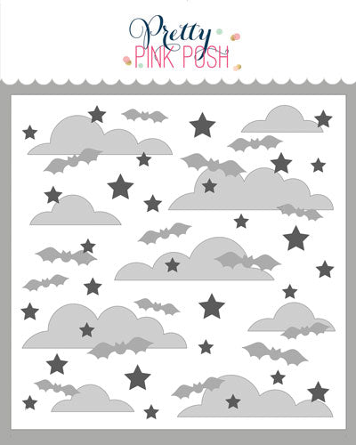 Spooky Sky Stencils (3 Layer) – Bumbleberry Papercrafts Ltd