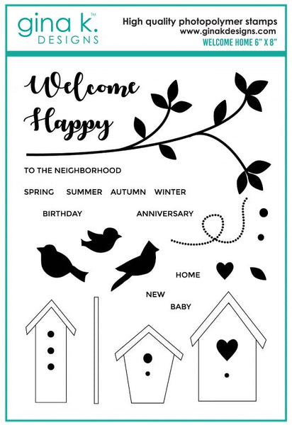 Welcome Home Stamp Set – Bumbleberry Papercrafts Ltd