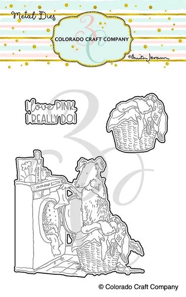 Anita Jeram - Laundry Day Dies – Bumbleberry Papercrafts Ltd