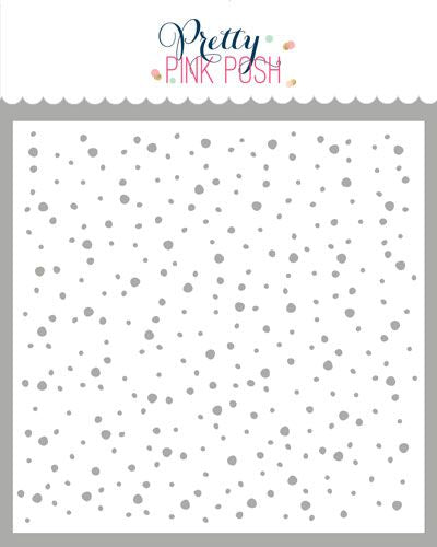 Snowfall Stencil – Bumbleberry Papercrafts Ltd