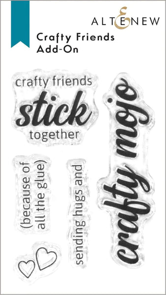 Crafty Friends Add-On Stamp Set – Bumbleberry Papercrafts Ltd